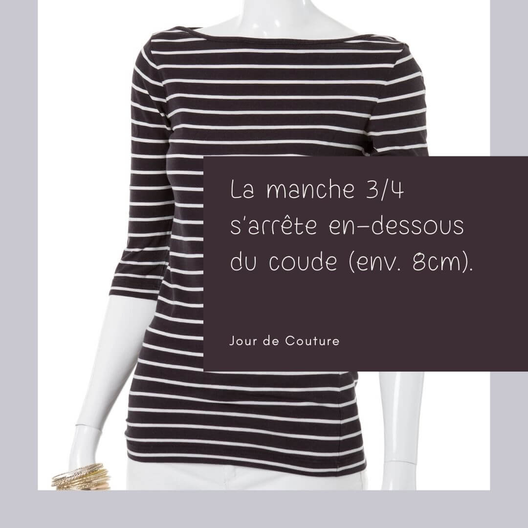 Les différentes longueurs de manches - Jour de Couture
